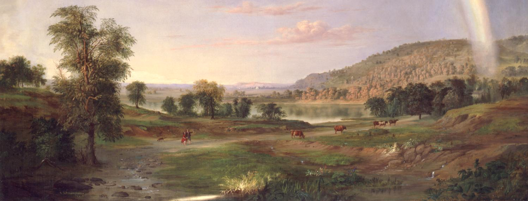 Day 83 – Landscape with Rainbow – dr richard stemp