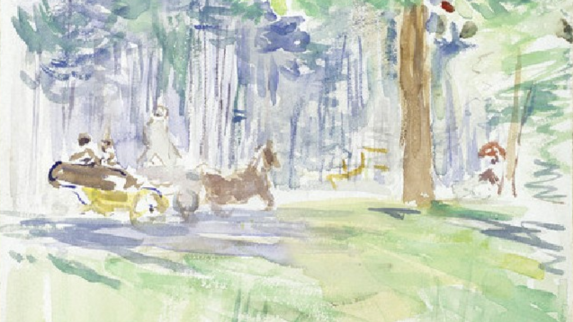 213 – With Berthe in the Bois de Boulogne – dr richard stemp
